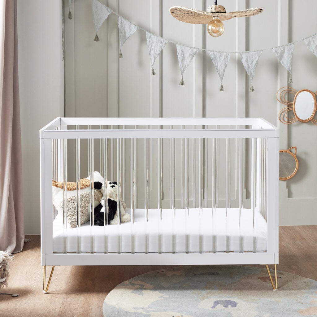 Kimi Acrylic Cot Bed - Babymore